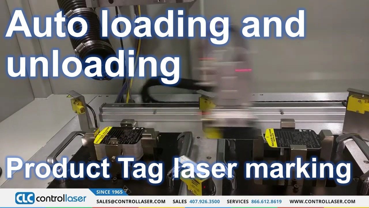 Automated Laser System Engineering Services - Product Tag Marking ...